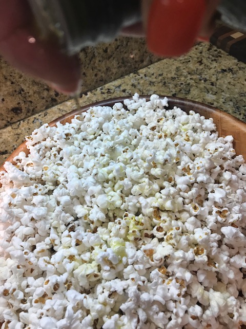 Truffle Salt, Parmesan and Cracked Pepper Popcorn – Sunshine and Savory